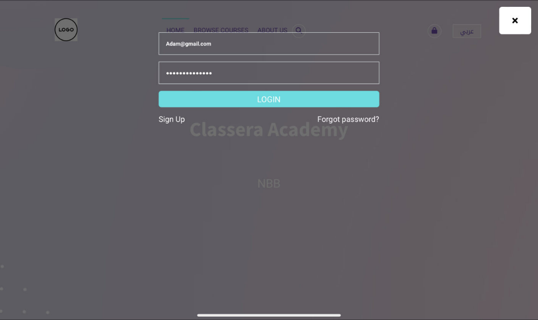 Logging in – | User Manuals