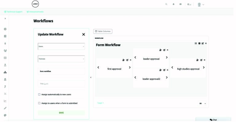 Setting up Workflows: Utilities – | User Manuals
